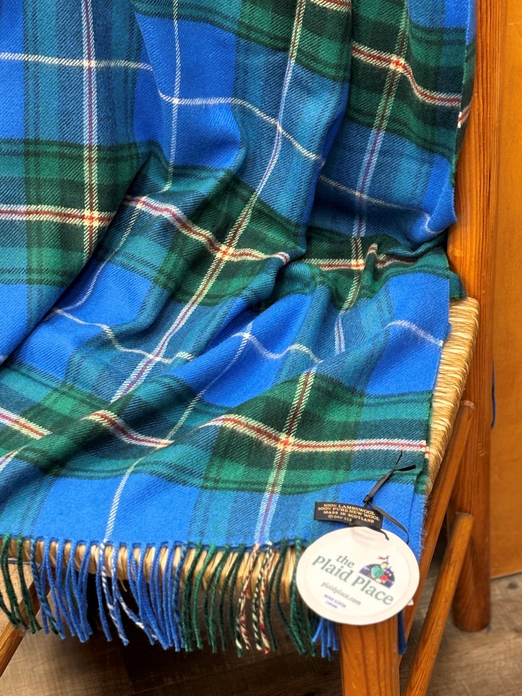 Nova Scotia Tartan 100% lambswool blanket – Plaid Place