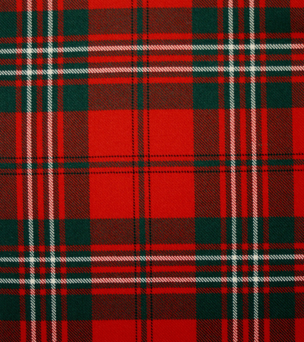 Scott Red Modern Heavy Weight Tartan – Plaid Place